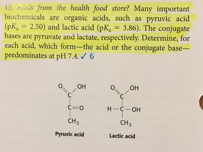 Pyruvic Acid To Lactic Acid