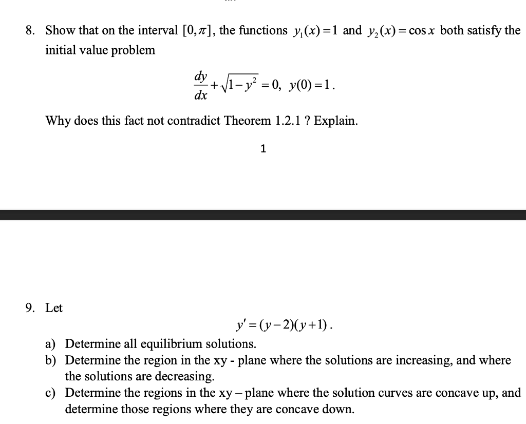 Solved Problems 2-3, verify by substitution that each given | Chegg.com