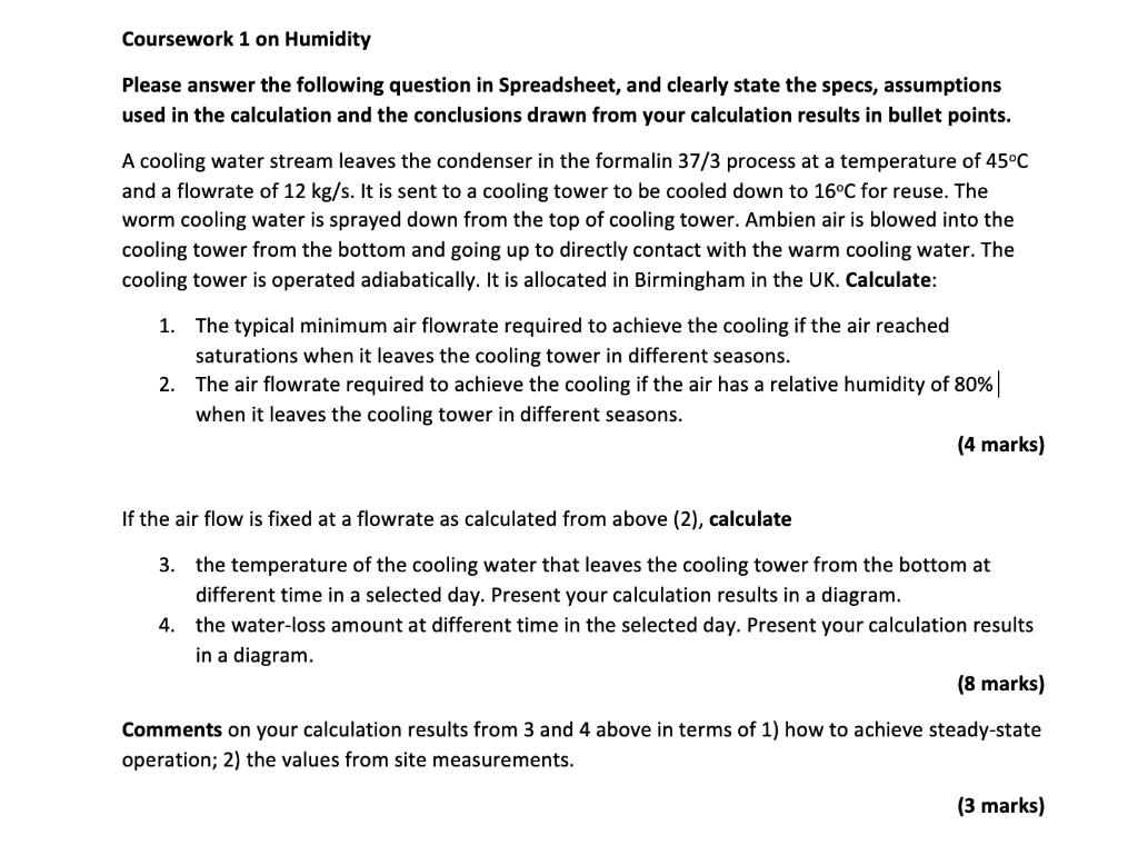Solved Only answer if you are a certified chemical engineer | Chegg.com