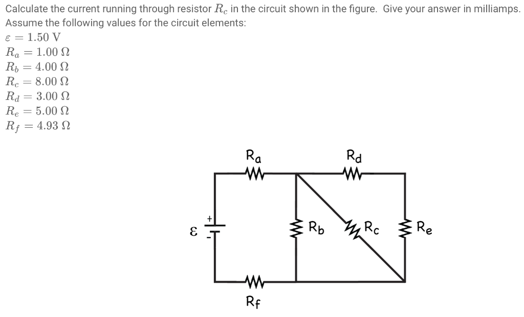Solved Calculate the current running through resistor Re in | Chegg.com