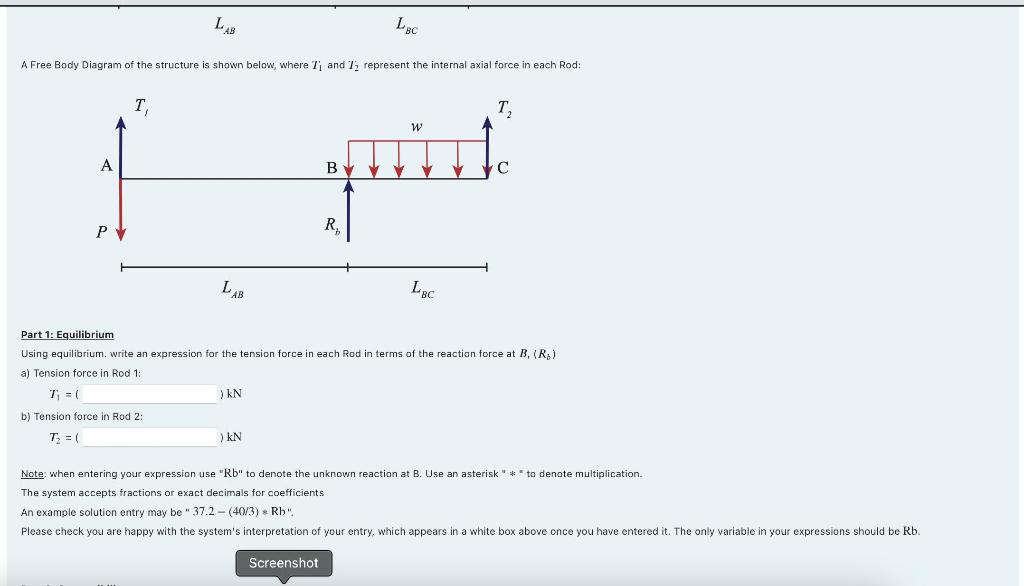 Solved Question 1: Axial Deformations (40 MARKS) A rigid | Chegg.com
