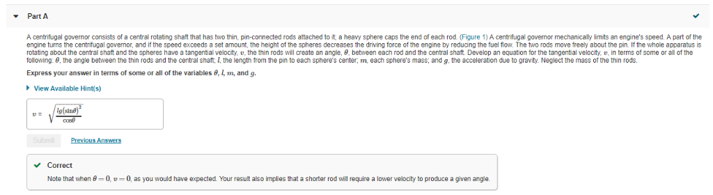 The Schematic Diagram Of A Centrifugal Governor Centrifugal
