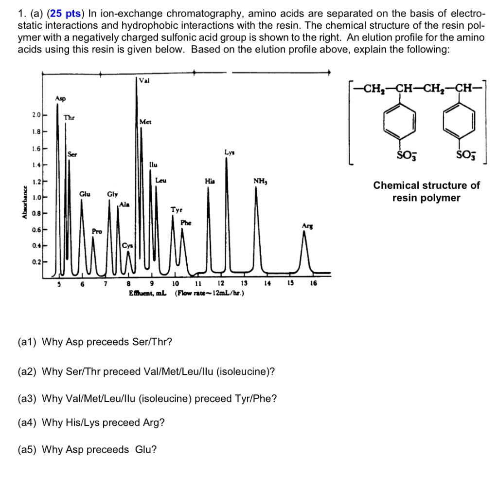 Focus on comparing the side chains (R chains) of the | Chegg.com