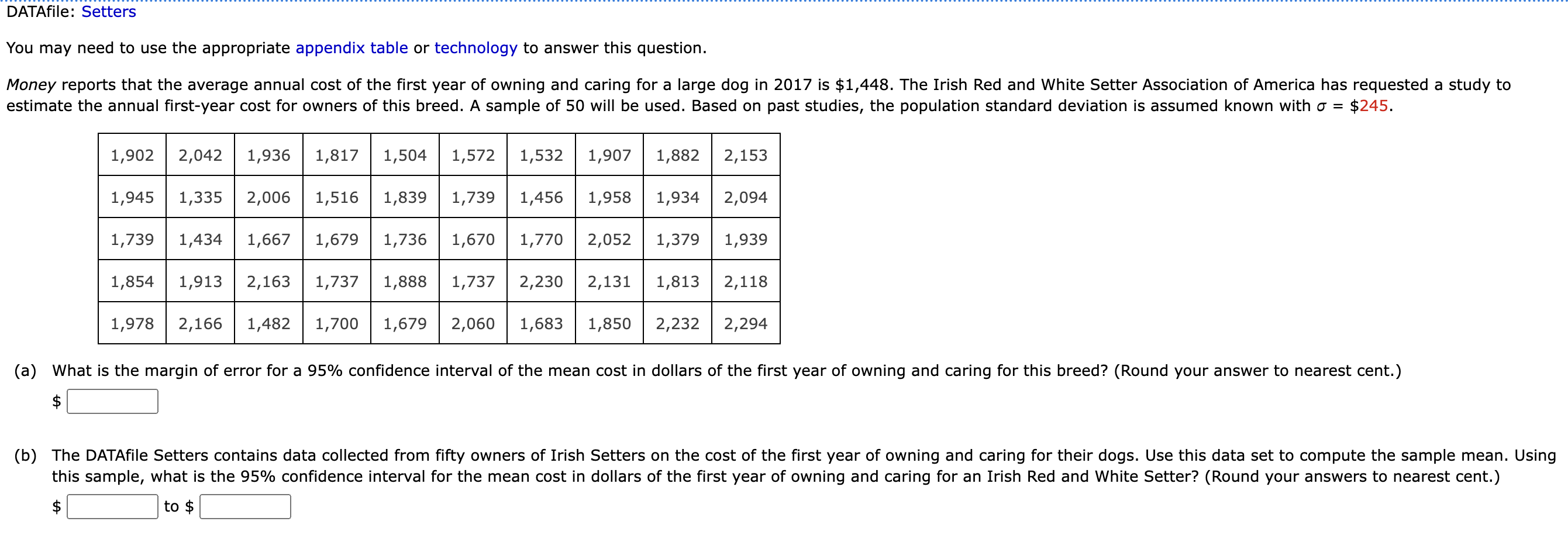 Solved Find the t value(s) for each of the following cases. | Chegg.com