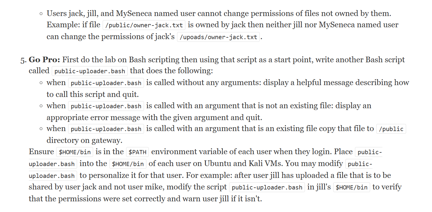Solved 1. Create a file sharing network between users on | Chegg.com