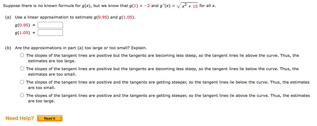 Solved Use a linear approximation (or differentials) to | Chegg.com