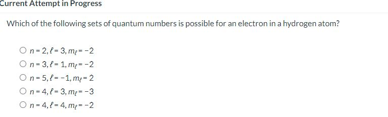 Solved Current Attempt in Progress An electron is trapped in | Chegg.com