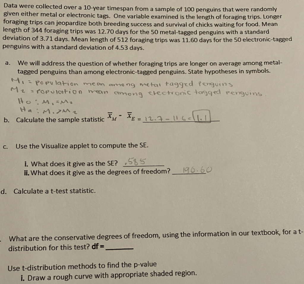 Solved Data Were Collected Over A 10 Year Timespan From A 