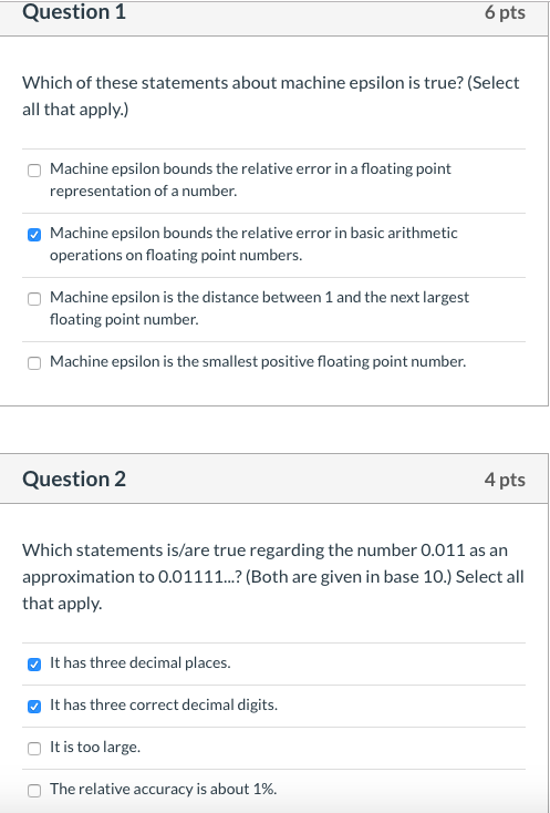 Solved Question 1 6 pts Which of these statements about | Chegg.com