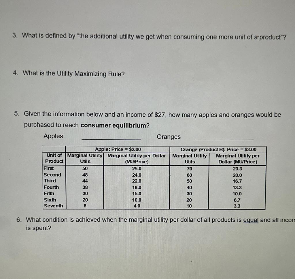 Solved 3. What is defined by Solved 3. What is defined by