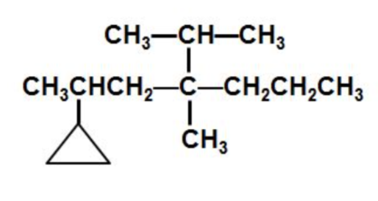 Solved CH3-CH-CH3 CH3CHCH2-C-CH2CH2CH3 1 CH3 CH | Chegg.com