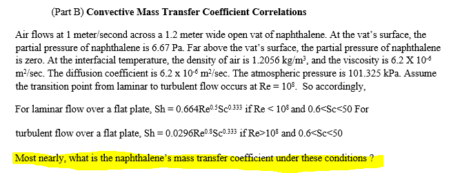 Solved Problem 1. (Part A) Steady State Diffusion of Gas A | Chegg.com