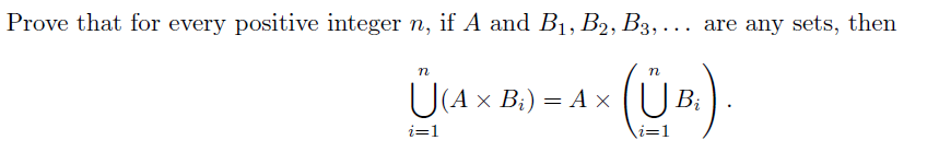 Solved Prove that for every positive integer n, if A and | Chegg.com