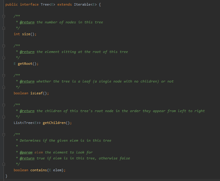 Implement the TreeIterator class, so that a preorder | Chegg.com