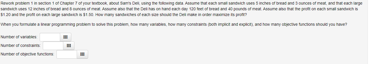 Solved Rework problem 1 in section 1 of Chapter 7 of your | Chegg.com