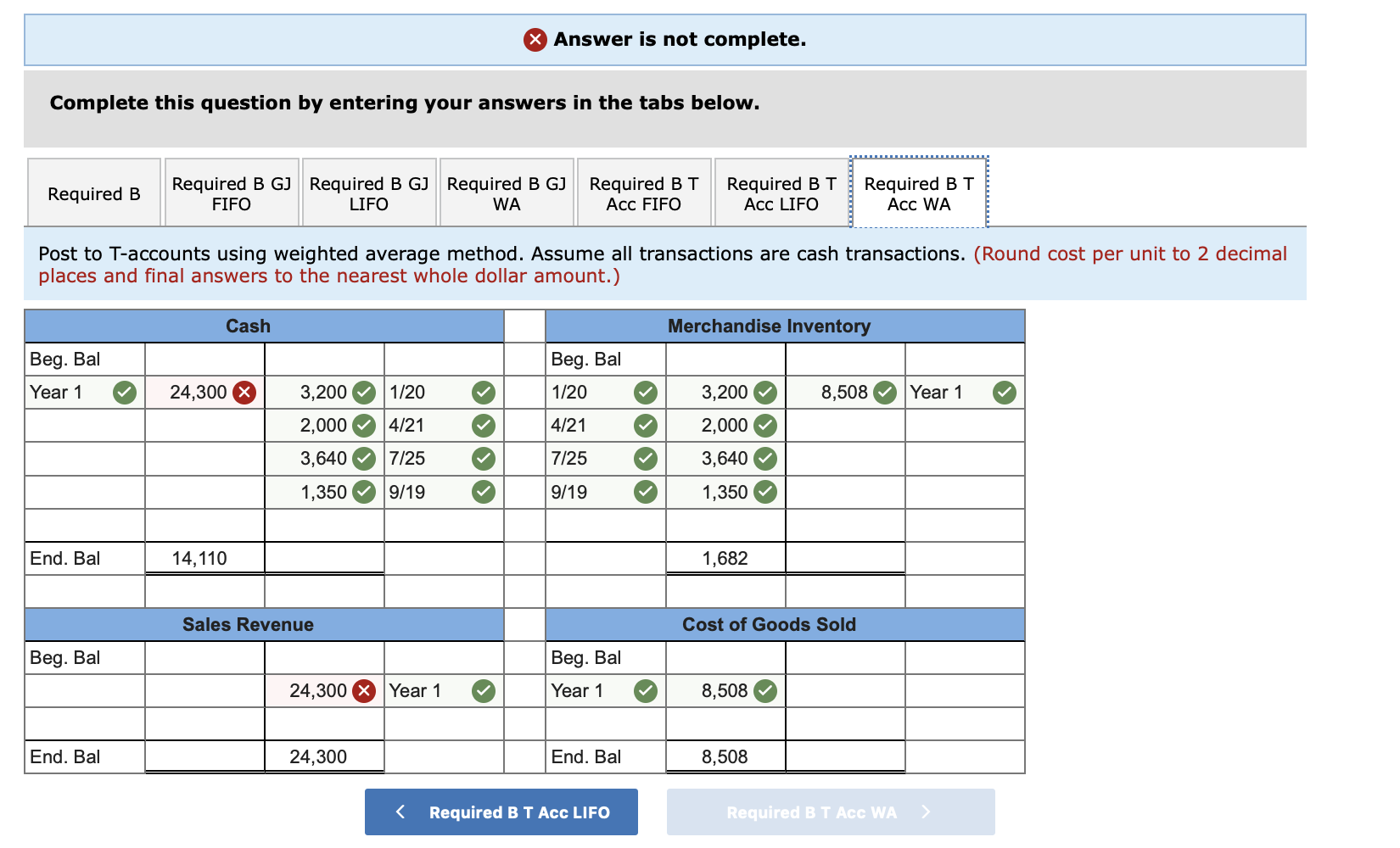 Solved Required information Exercise 5-5A Effect of | Chegg.com