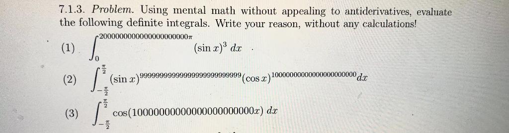 Solved There are three small problems in this problem. | Chegg.com