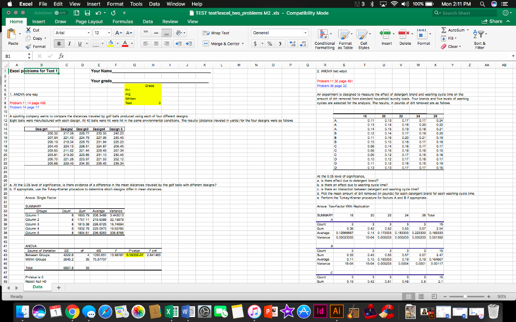 Excel File Edit View Insert Format Tools Data Window | Chegg.com
