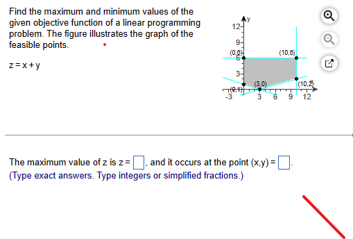Solved Find the maximum and minimum values of the given | Chegg.com