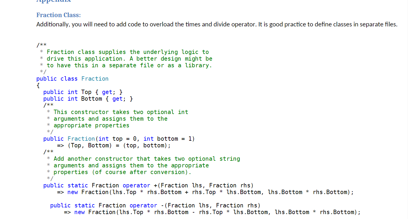 Solved The Fraction Calculator GUI This is a simple | Chegg.com