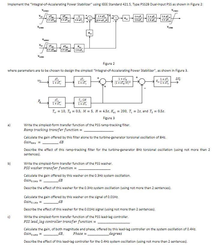 Figure 2 re parameters are to be chosen to design the | Chegg.com