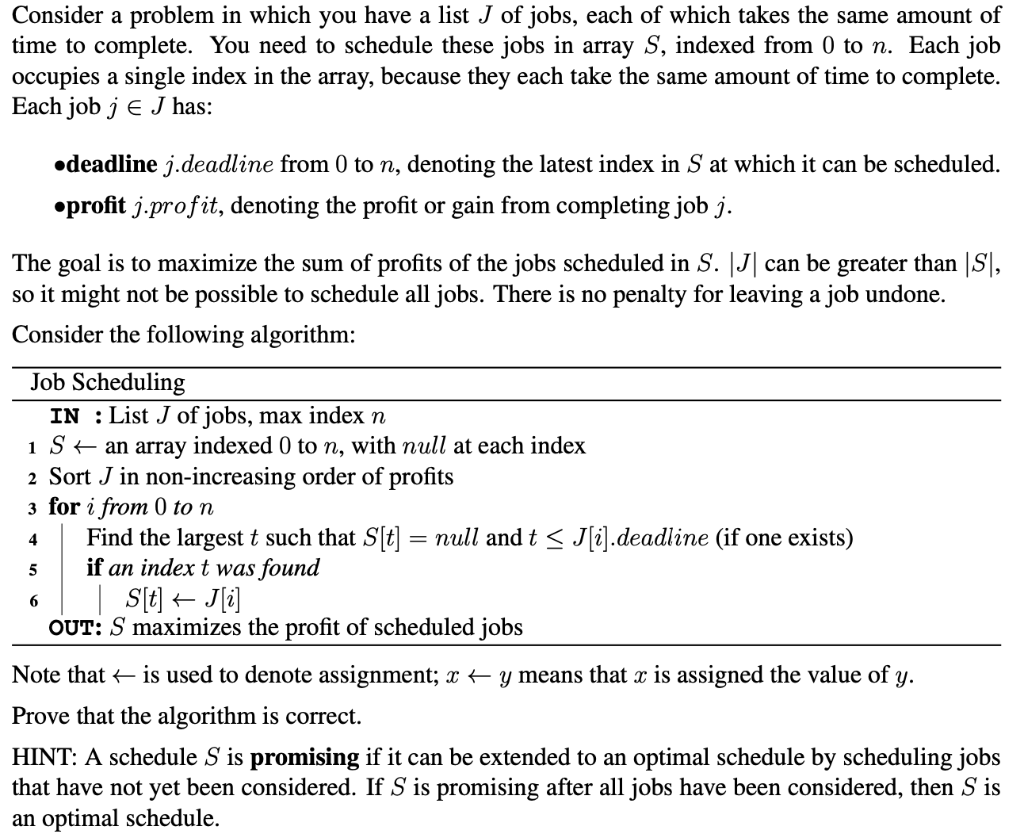 Solved Please provide the proof of correctness (which | Chegg.com