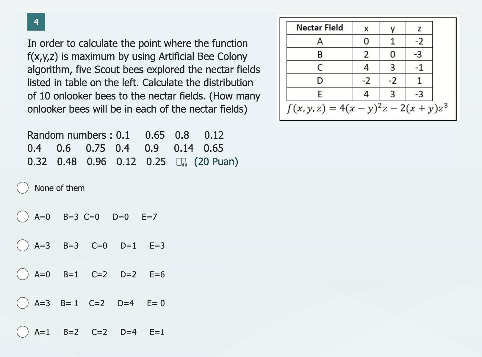 Solved In order to calculate the point where the function | Chegg.com