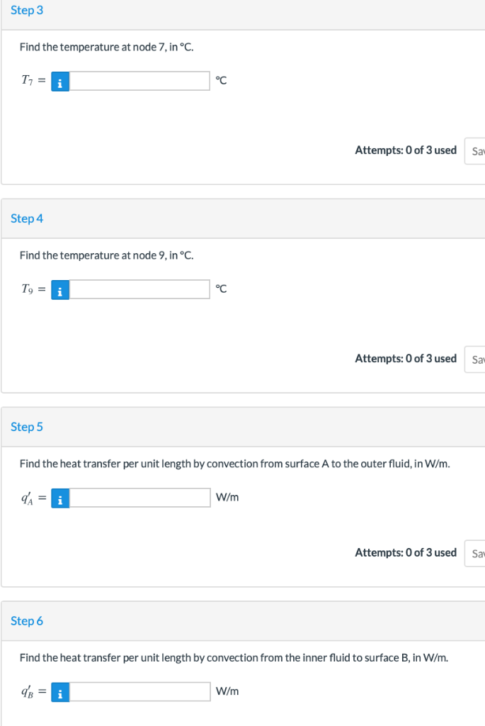 Solved Steady-state temperatures at selected nodal points of | Chegg.com