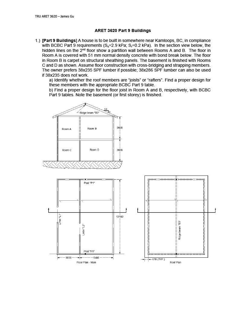Solved [Part 9 Buildings] A house is to be built in | Chegg.com