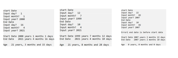 Solved Write a function called get_date( input_day, | Chegg.com
