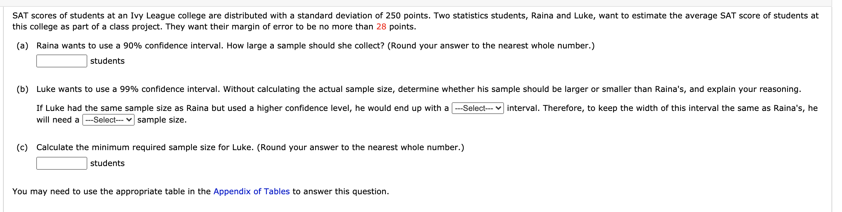 Solved SAT scores of students at an Ivy League college are | Chegg.com