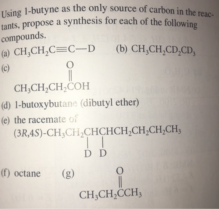 Solved tyne as the only source of carbon in the reac- e a | Chegg.com