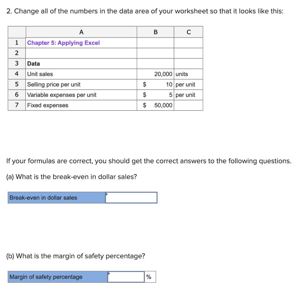 Solved Download the Applying Excel form and enter formulas | Chegg.com