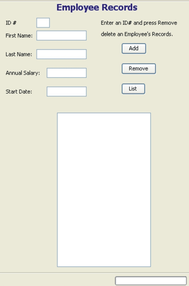 Solved Create an Employee Records program that incorporates | Chegg.com