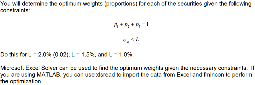 Data is not provided but please show what Excel | Chegg.com