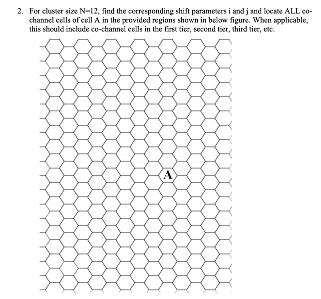Solved 2. For cluster size N-12, find the corresponding | Chegg.com