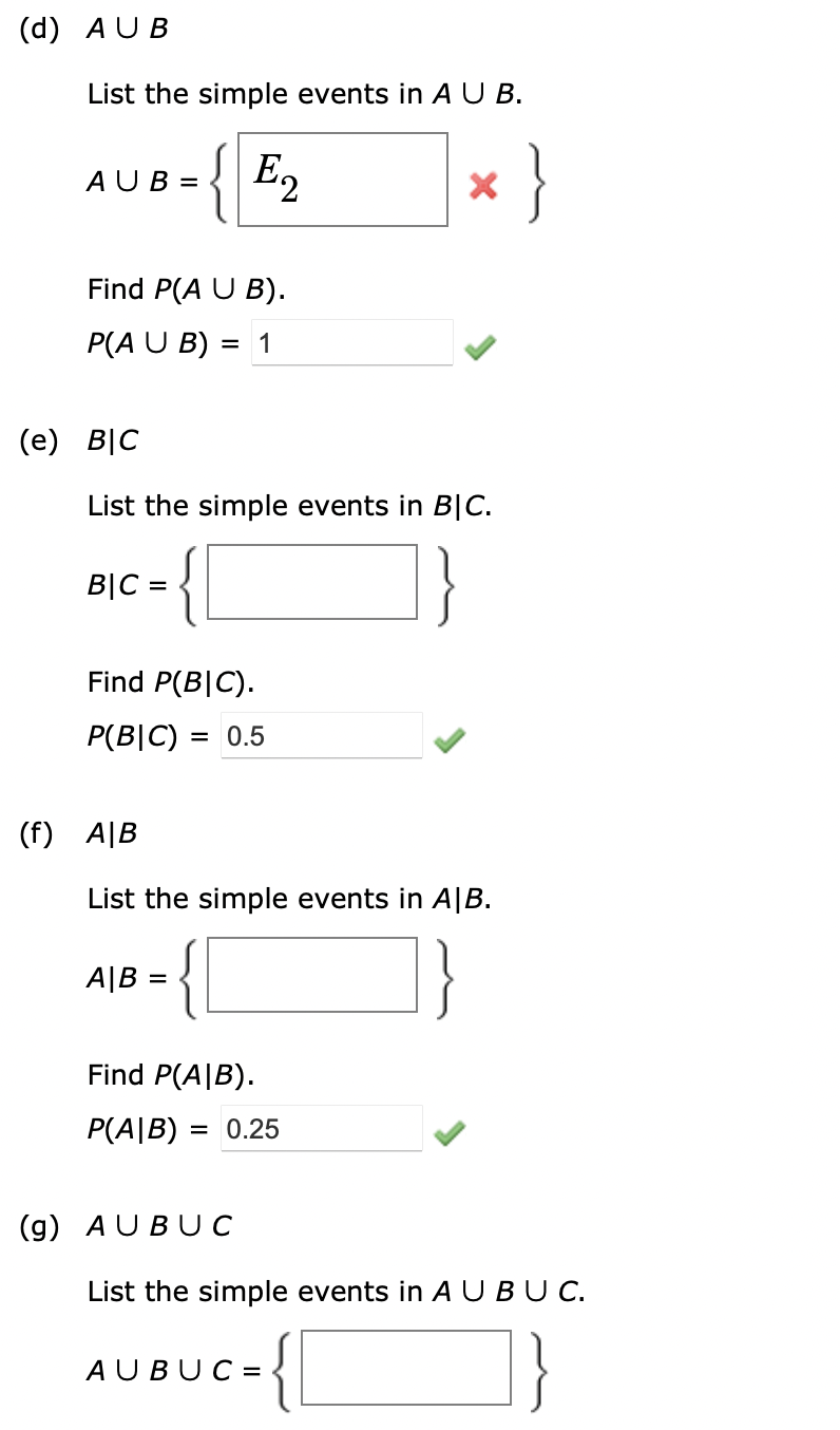 Solved experiment can result in one of five equally likely | Chegg.com