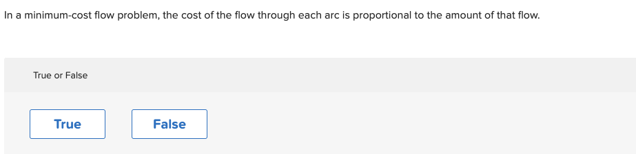 Solved In A Minimum Cost Flow Problem The Cost Of The Flow