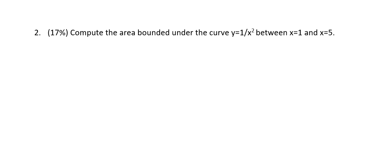 solved-2-17-compute-the-area-bounded-under-the-curve-chegg