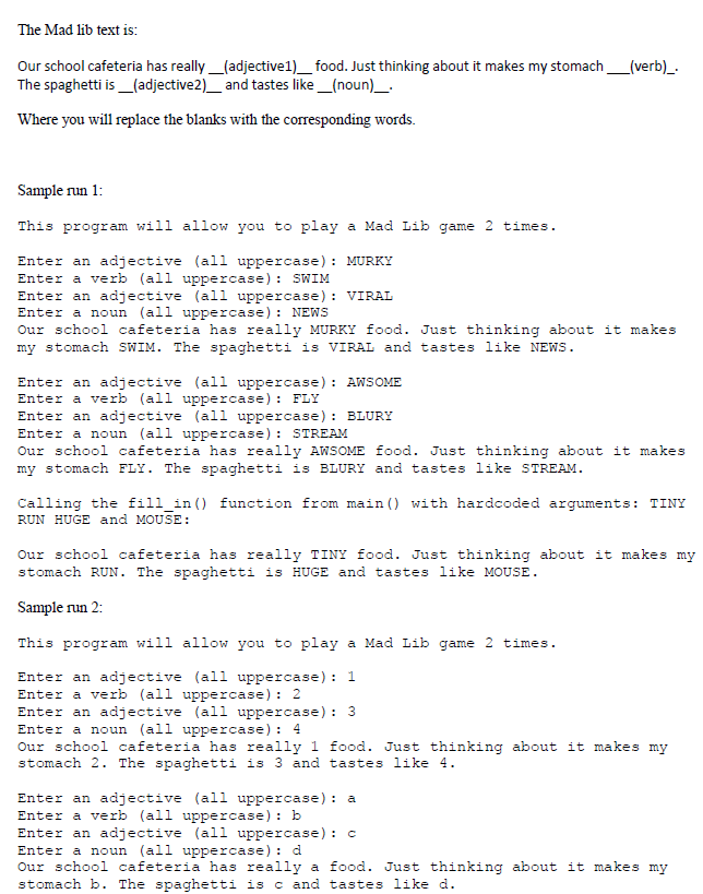 Solved Task 3 (25 pts) Objective: Function (with arguments | Chegg.com