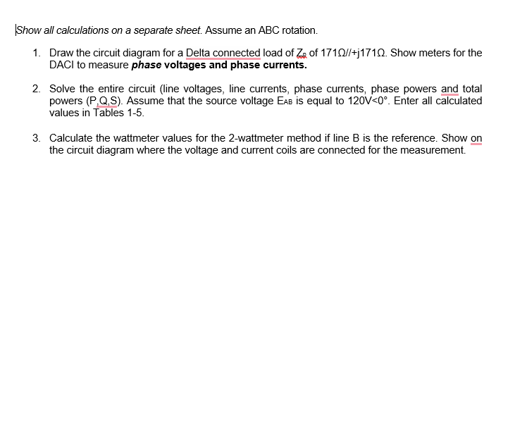Solved Show all calculations on a separate sheet. Assume an | Chegg.com
