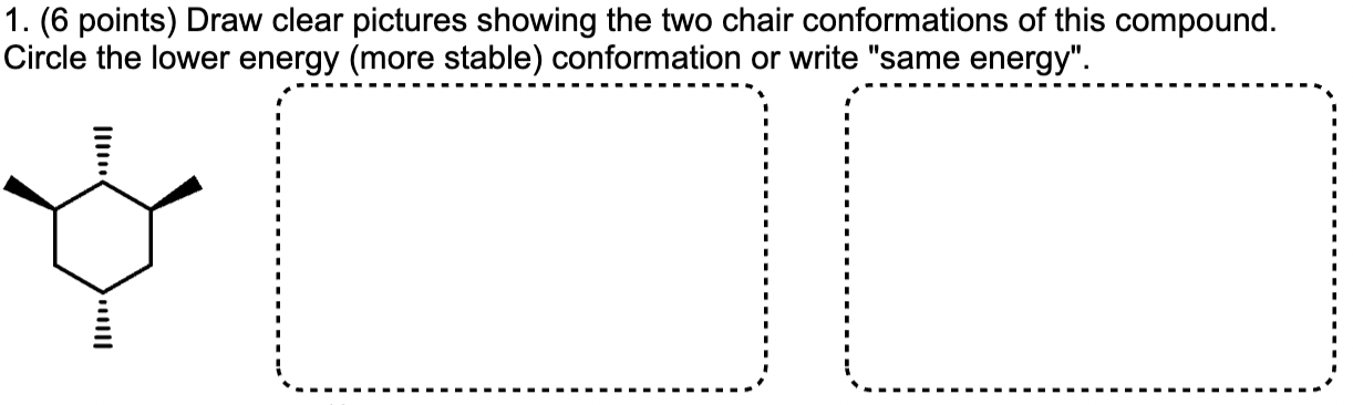 Solved 1. (6 points) Draw clear pictures showing the two | Chegg.com