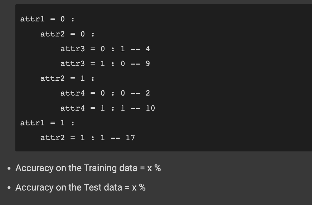 Solved Id3 Decision Tree In This Section You Will Implement