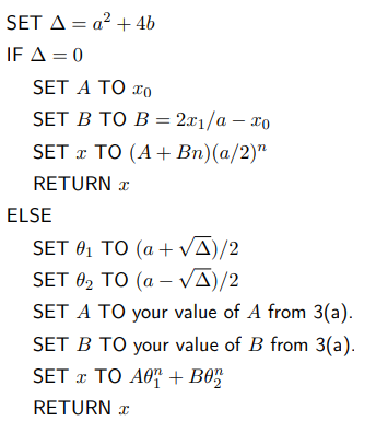 Solved SET A = a2 + 46 IF A=0 SET A TO :20 SET B TO B = | Chegg.com