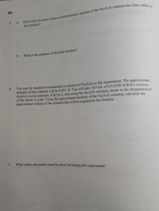 Solved A Solubility Product Constant Prelaboratory | Chegg.com
