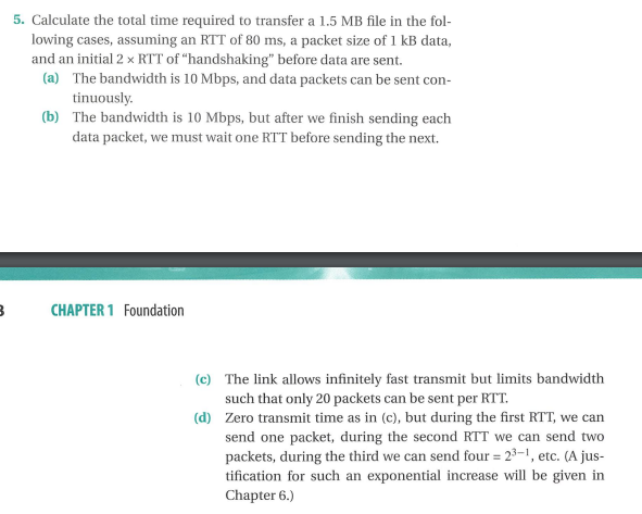 Solved Calculate the total time required to transfer a 1.5MB | Chegg.com
