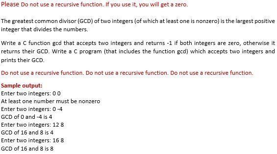 Solved Please Do not use a recursive function. If you use | Chegg.com