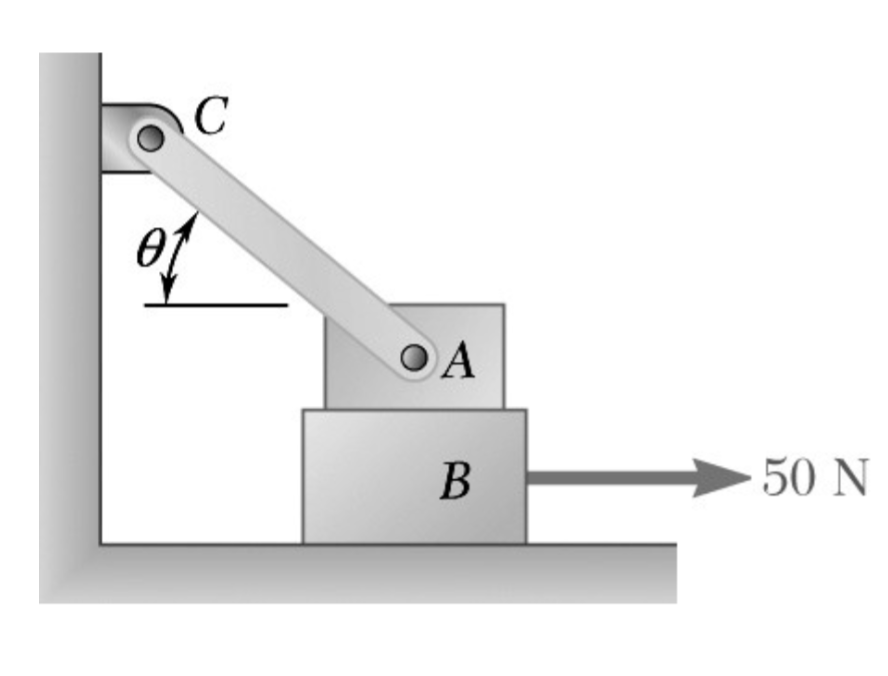 Solved What is the normal force between block A and B and he | Chegg.com
