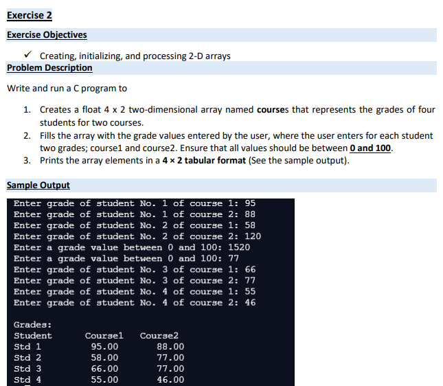 Solved c language. please use ony the stdio.h | Chegg.com