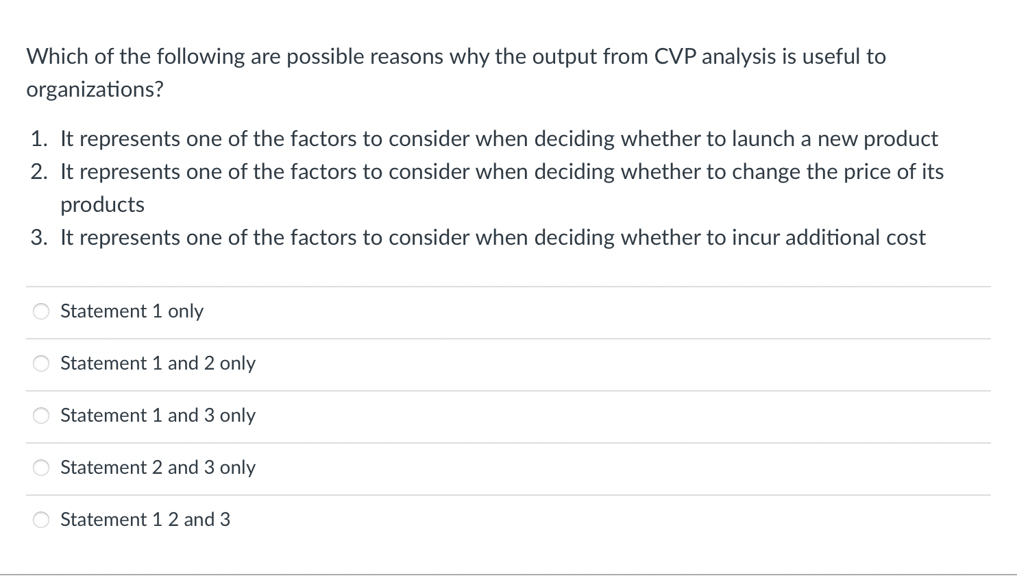 Solved Which of the following are possible reasons why the | Chegg.com